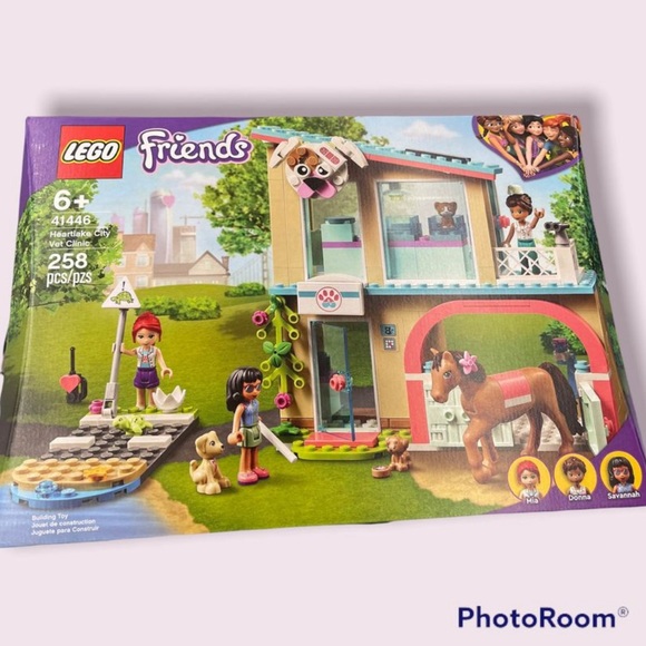 Lego | Toys | Lego Friends Heartlake City Vet Clinic 4446 Building Kit ...